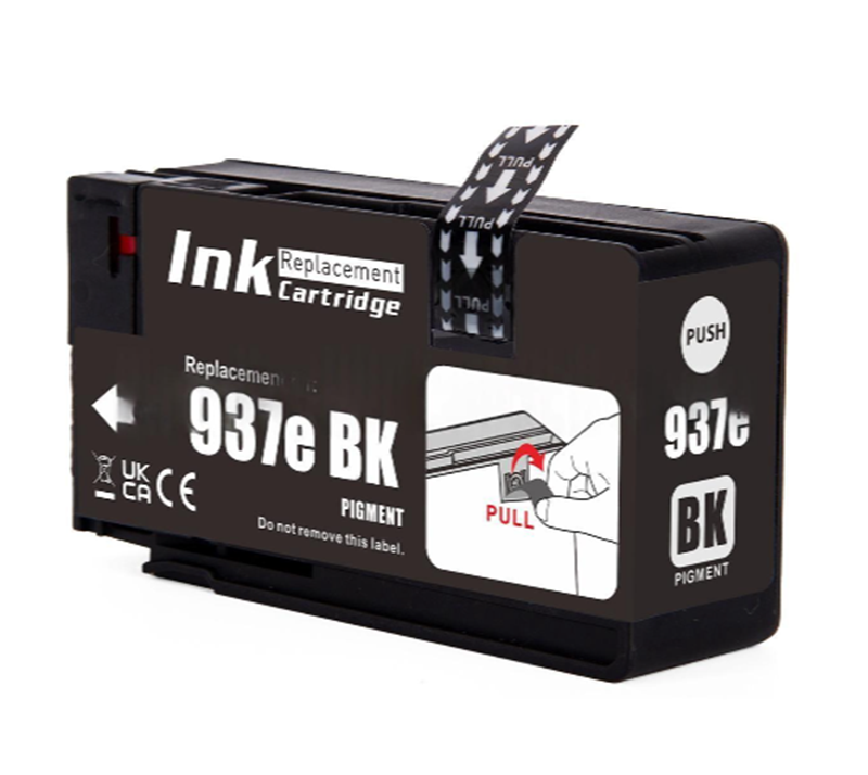 3 x Compatible HP 937e High Yield Ink Cartridge 4S6W9NA (3BK)| YYUDA