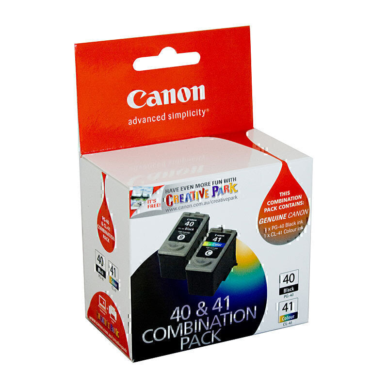 1 x Genuine Canon PG-40 CL-41 Combination Pack Ink Cartridge| YYUDA
