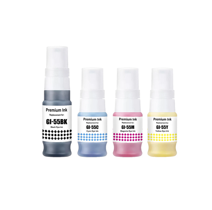1 x Compatible Canon GI-55 Ink Bottle Magenta| YYUDA